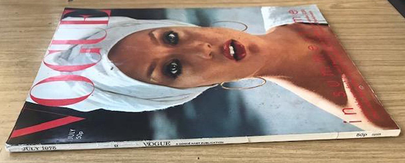 Vogue UK July 1975 British Original Vintage Fashion Magazine | Etsy