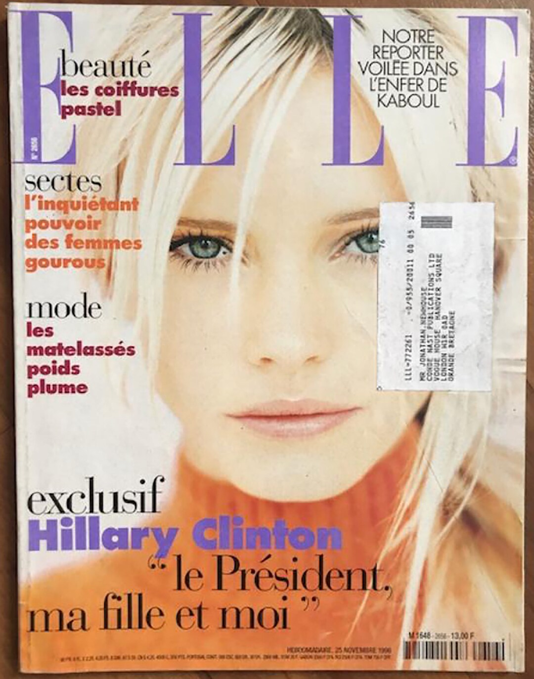 Elle No 2656 Nov 25 1996 French Paris Foreign Original Vintage Fashion ...