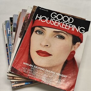 Good Housekeeping July-dec 1985 Vintage Women Magazine - Etsy
