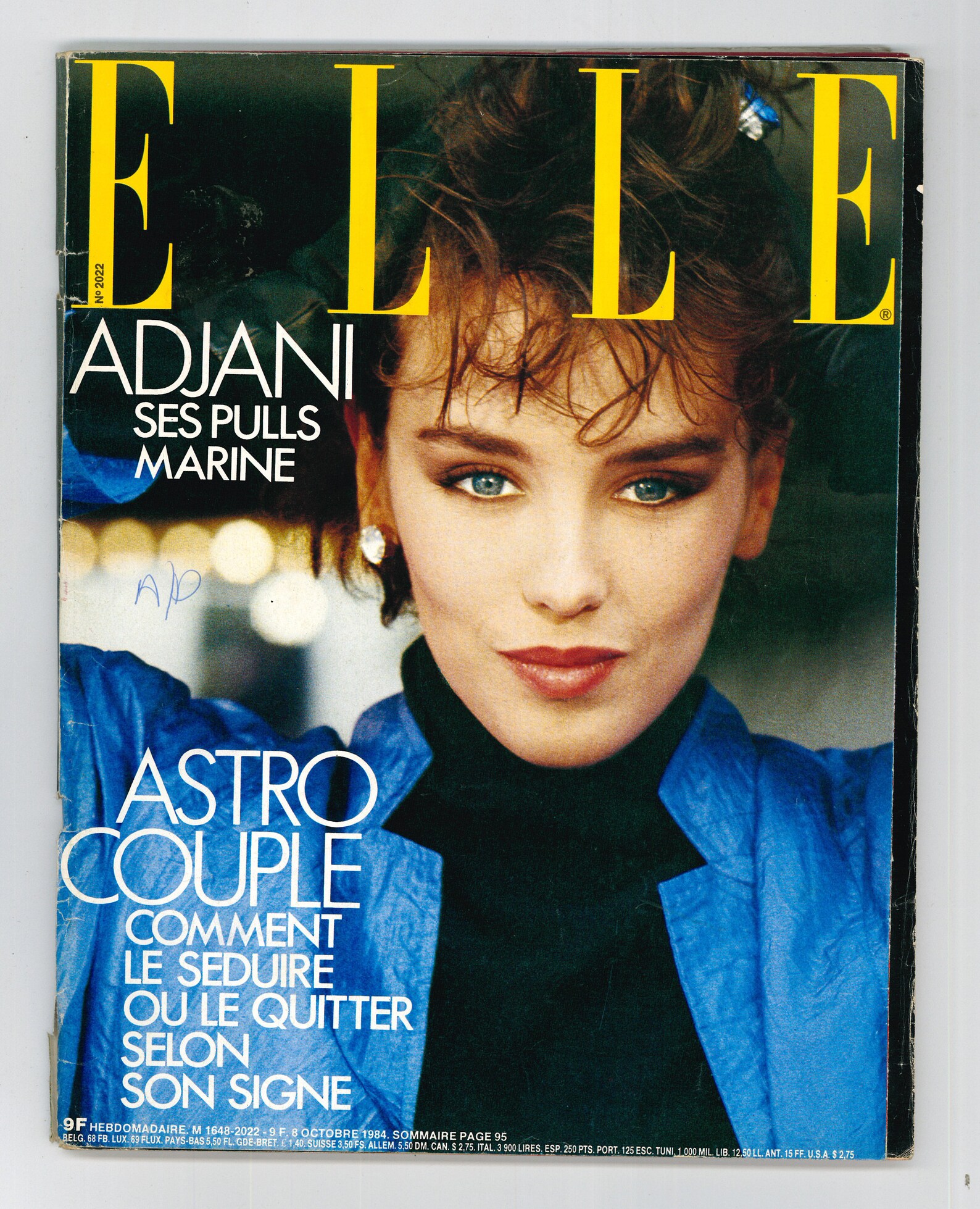 Elle Oct 8 1984 French Edition Vintage Magazine 40th - Etsy