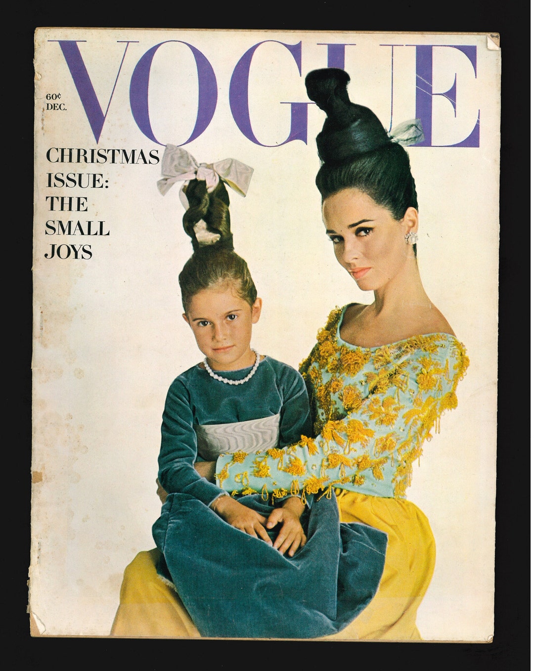 Vogue US Dec 1962 Original Vintage Fashion Magazine - Etsy