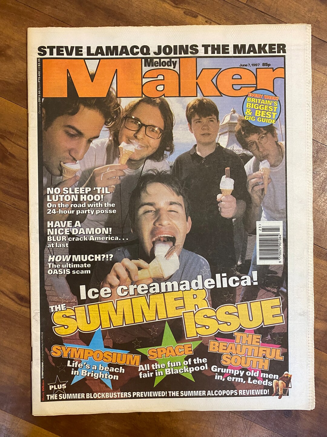 Melody Maker June 7 1997 Original British Pop Newspaper - Etsy