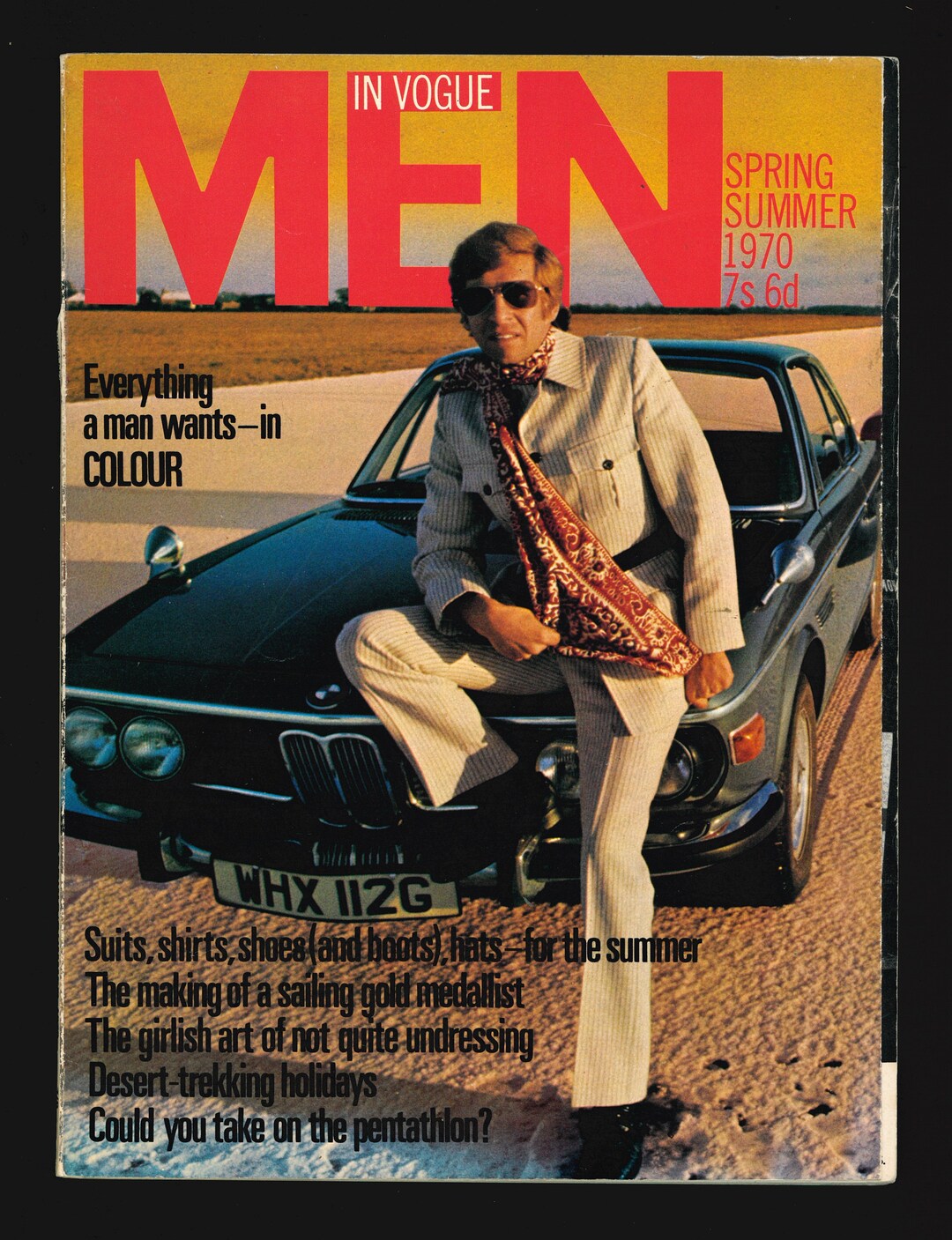 Men in Vogue Spring - Summer 1970 Peter Wyngarde Rodney Pattison Cecil ...