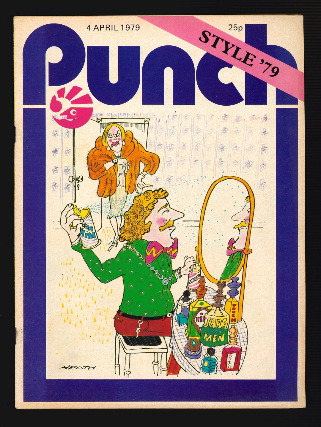 Punch April 1979 Bundle of 4 Copies Vintage Original Satire Magazine - Etsy