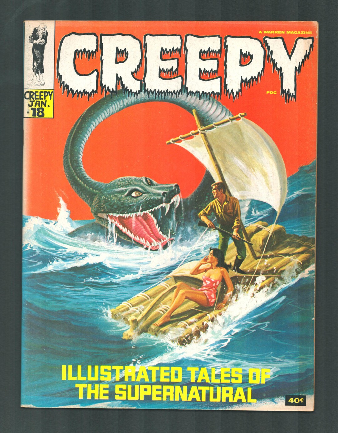 Creepy No 18 Jan 1968 Warren Horror Comic - Etsy