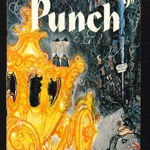 Punch Oct 1957 Bundle of 5 Copies Vintage Original Satire Magazine - Etsy