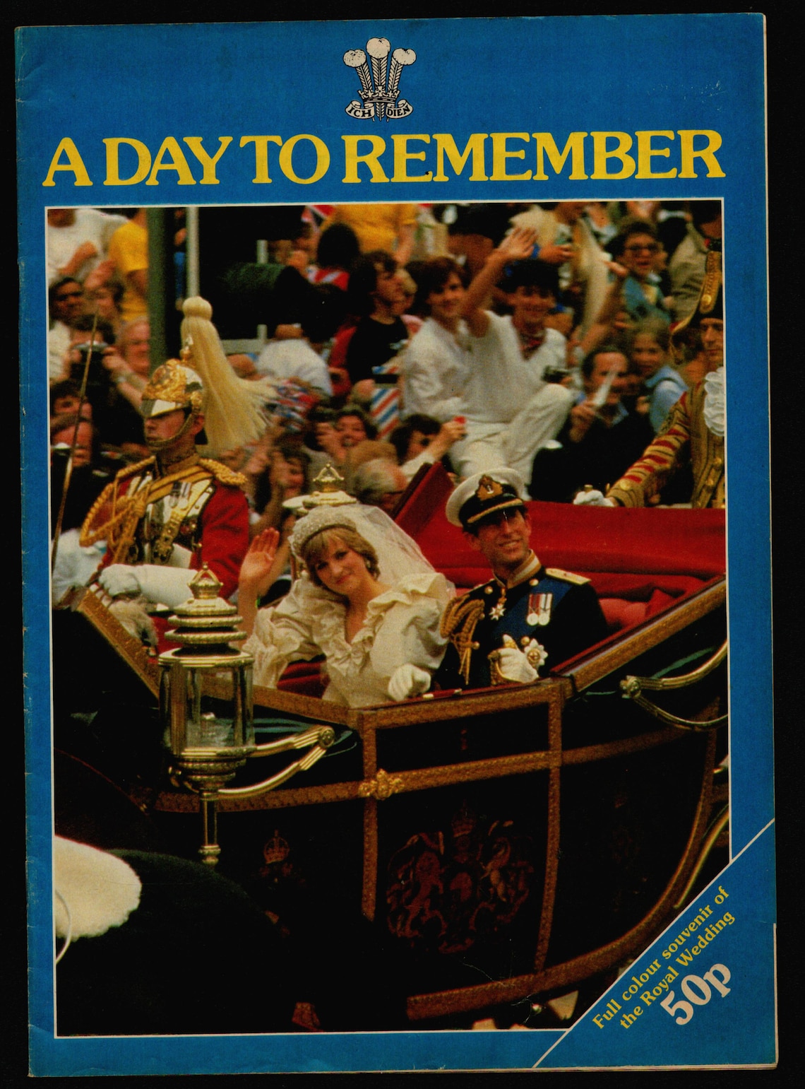 Royal Wedding Magazine Souvenir 1981 Princess of Wales Diana King ...