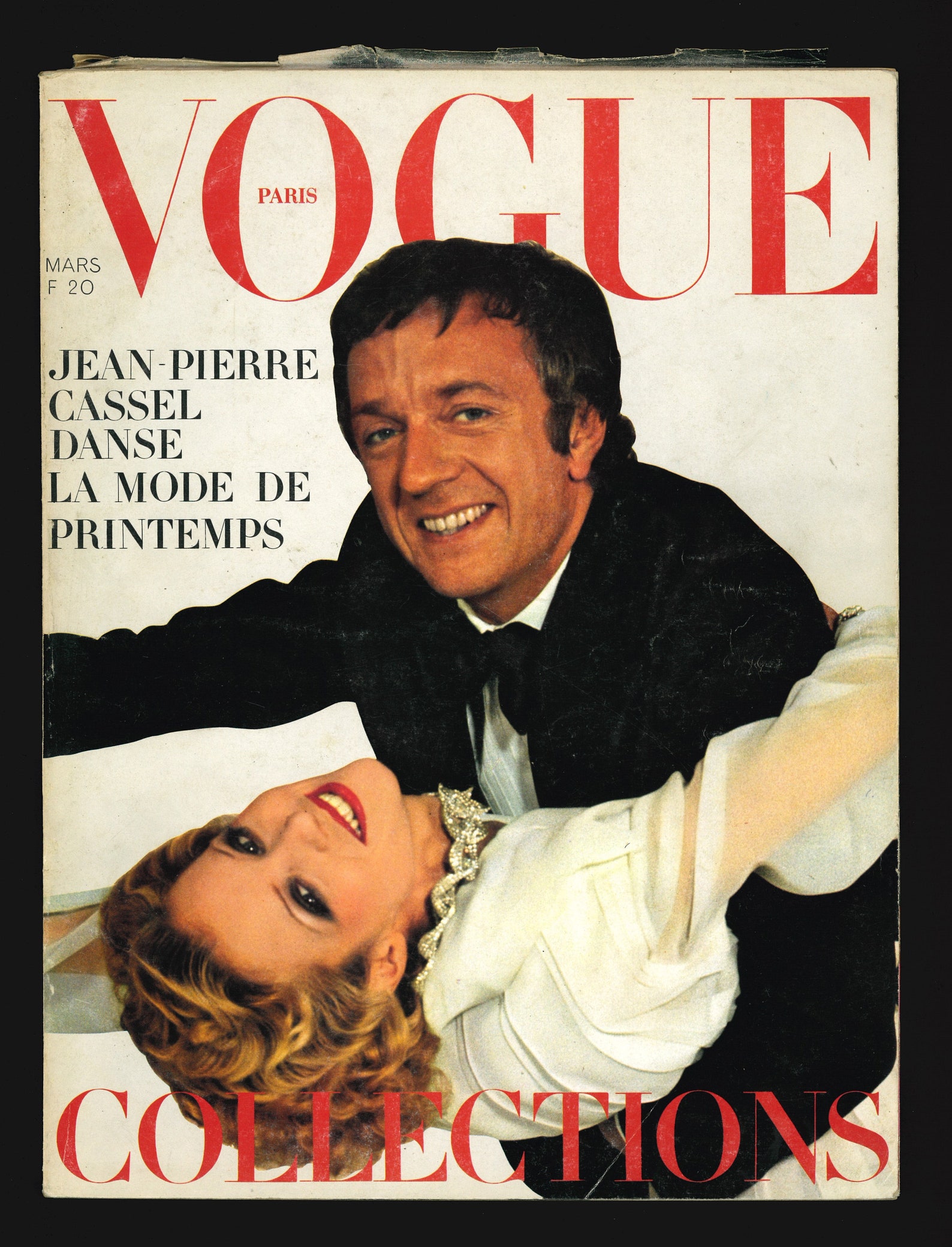 Vogue Paris March 1973 No 534 : Jean-pierre Cassel, Louise Despointes ...