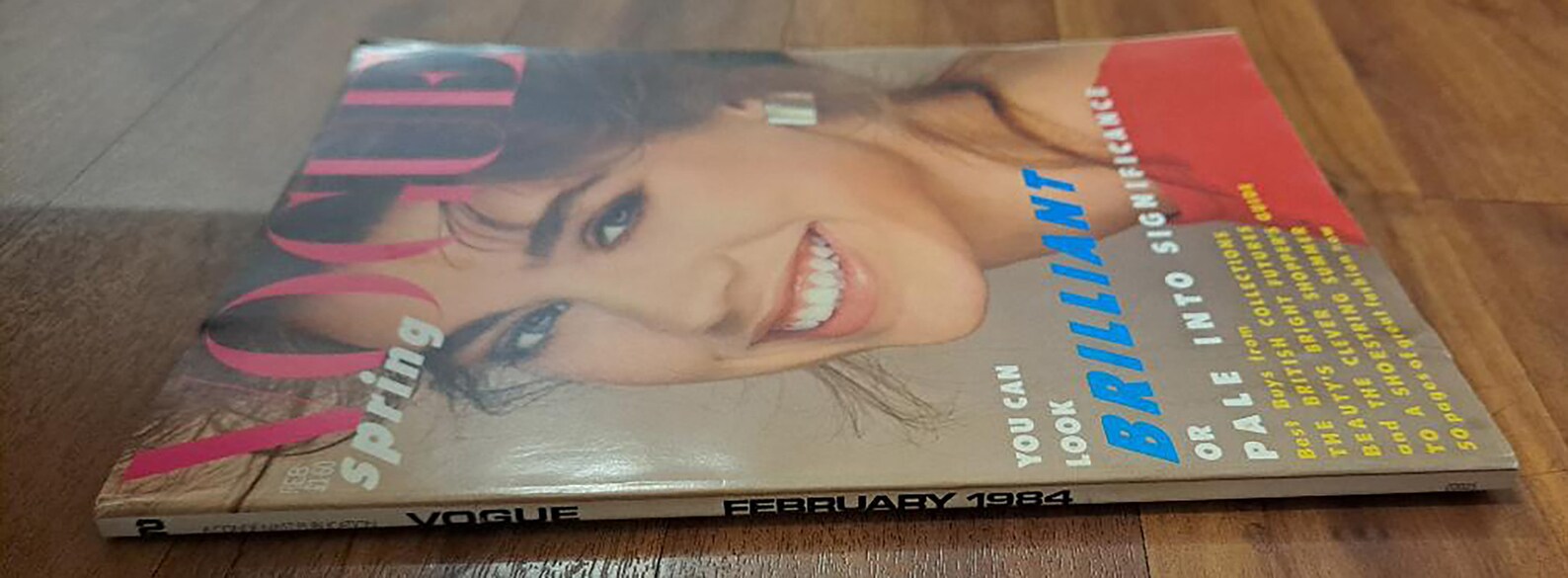 Vogue UK Feb 1984 Original Vintage Fashion Magazine Daniel Libeskind ...