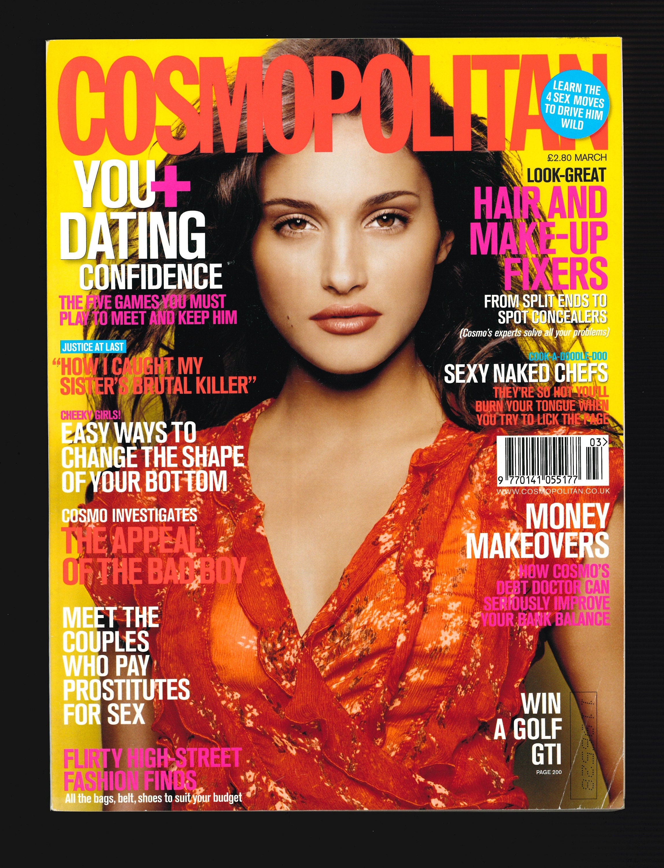 Cosmopolitan Magazine March 2003 - Etsy