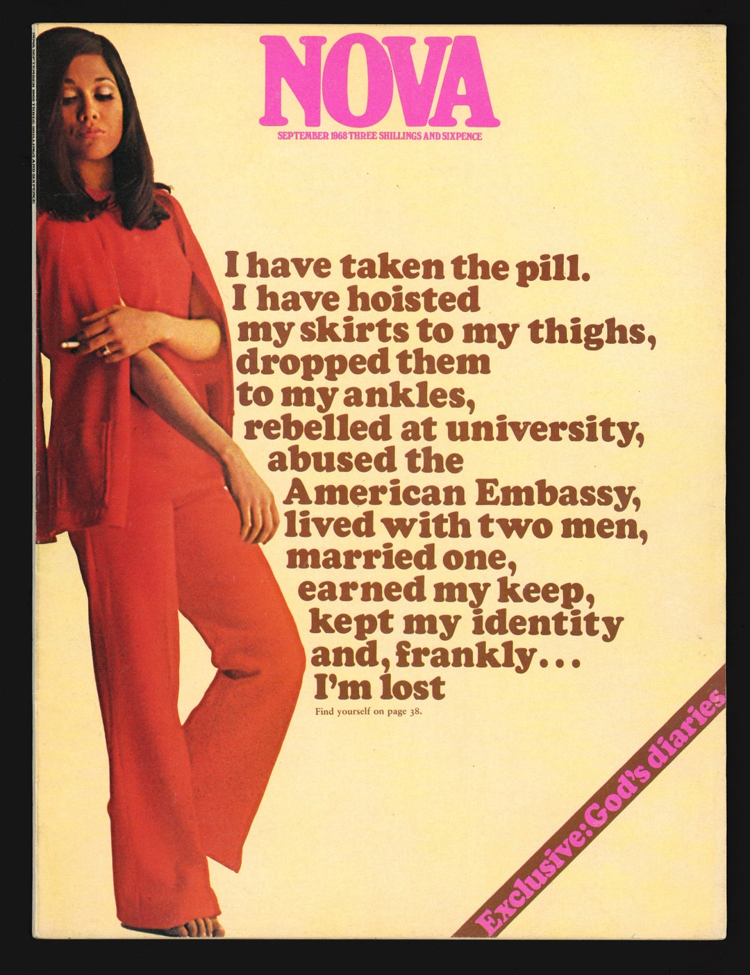 Nova Sept 1968 British Magazine A New Kind of Magazine for the New Kind ...