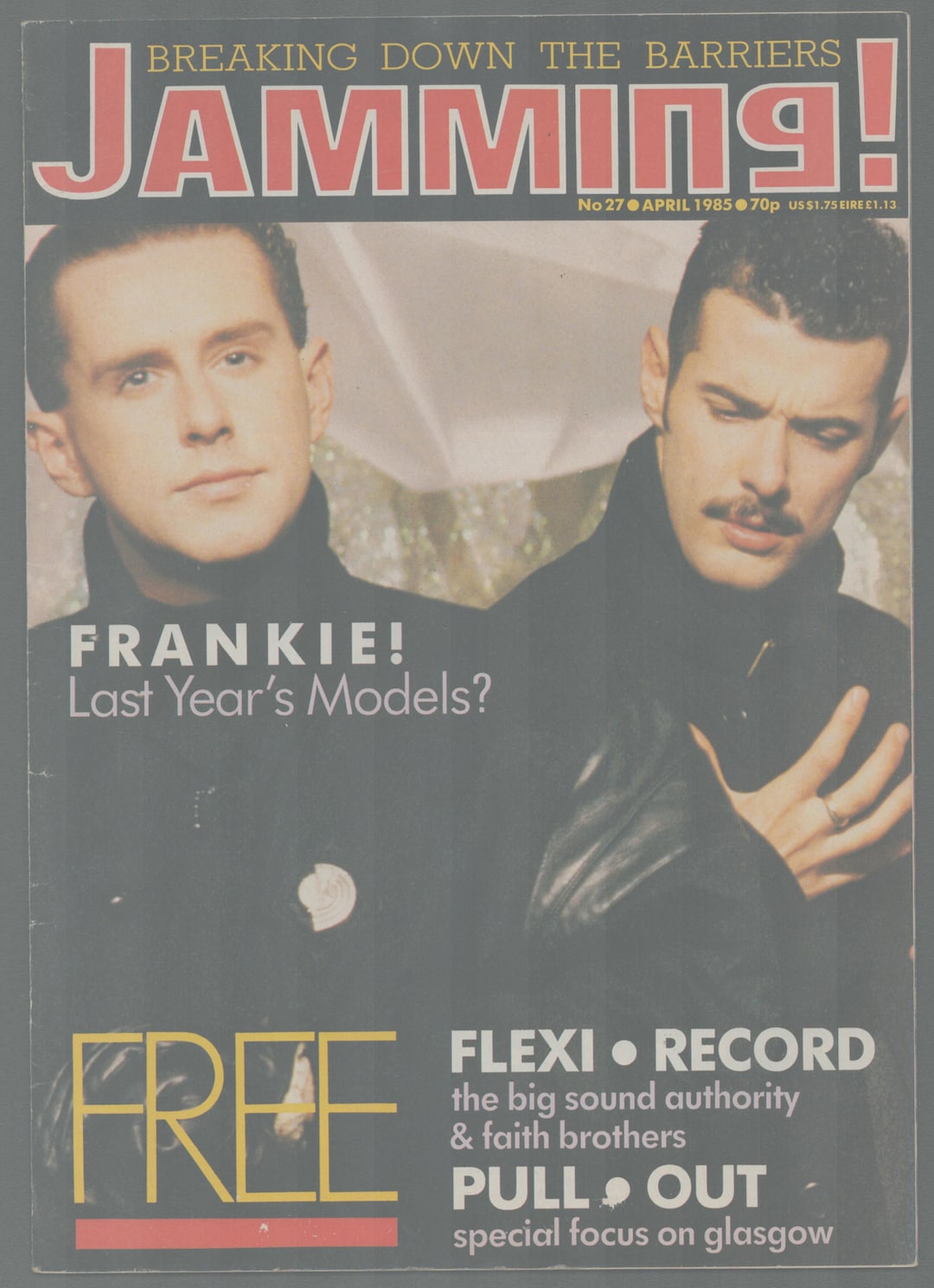 Jamming No 27 April 1985 Frankie - Etsy