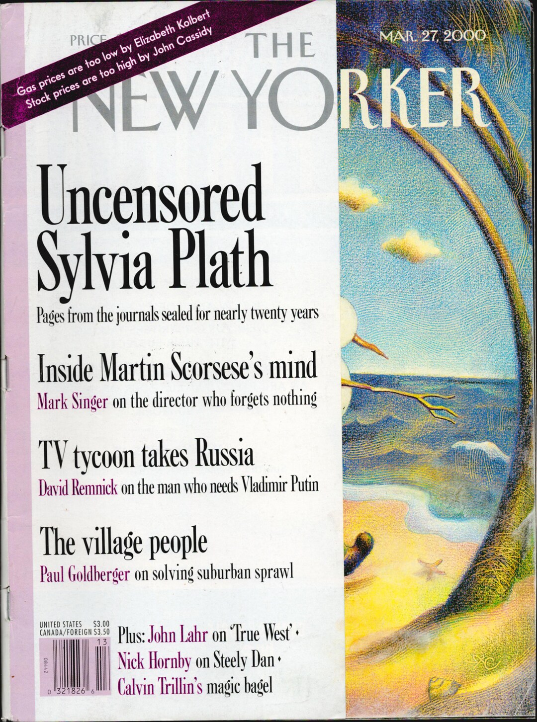 New Yorker March 27 2000 Original Journalism Vintage Magazine Winter is ...