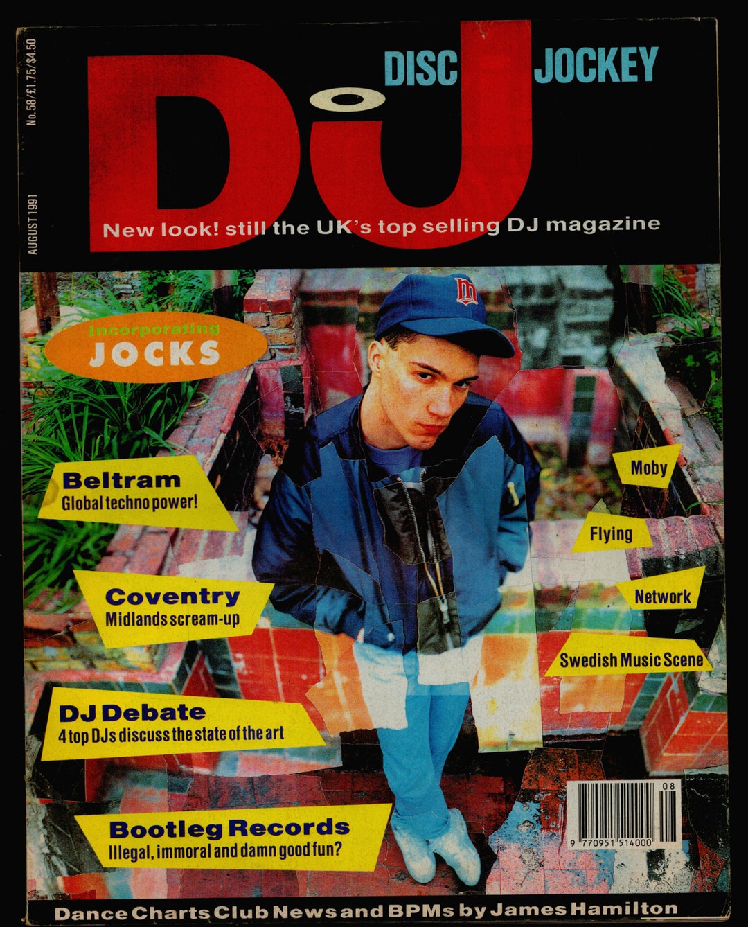 DJ 1991 Jan - Sept 1992 Dance Music Club News Original Vintage Magazine ...