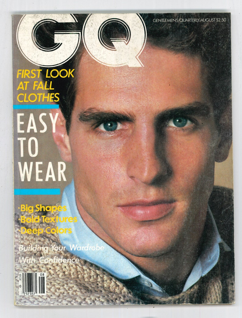 GQ US 1983 and 1984 Original Vintage Magazine - Etsy