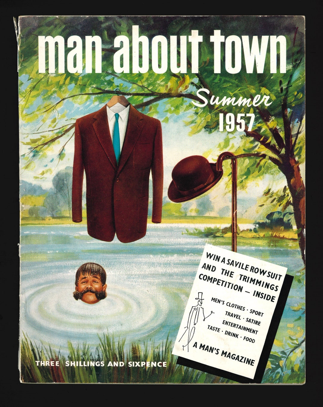 Man About Town Summer 1957 Original Men's Lifestyle Fashion Magazine - Etsy