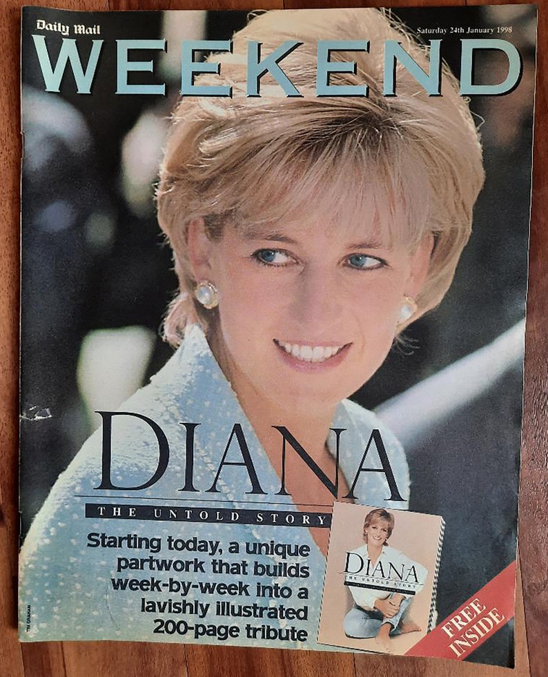 Daily Mail Weekend Supplement Original Vintage Magazine x2 - Etsy España