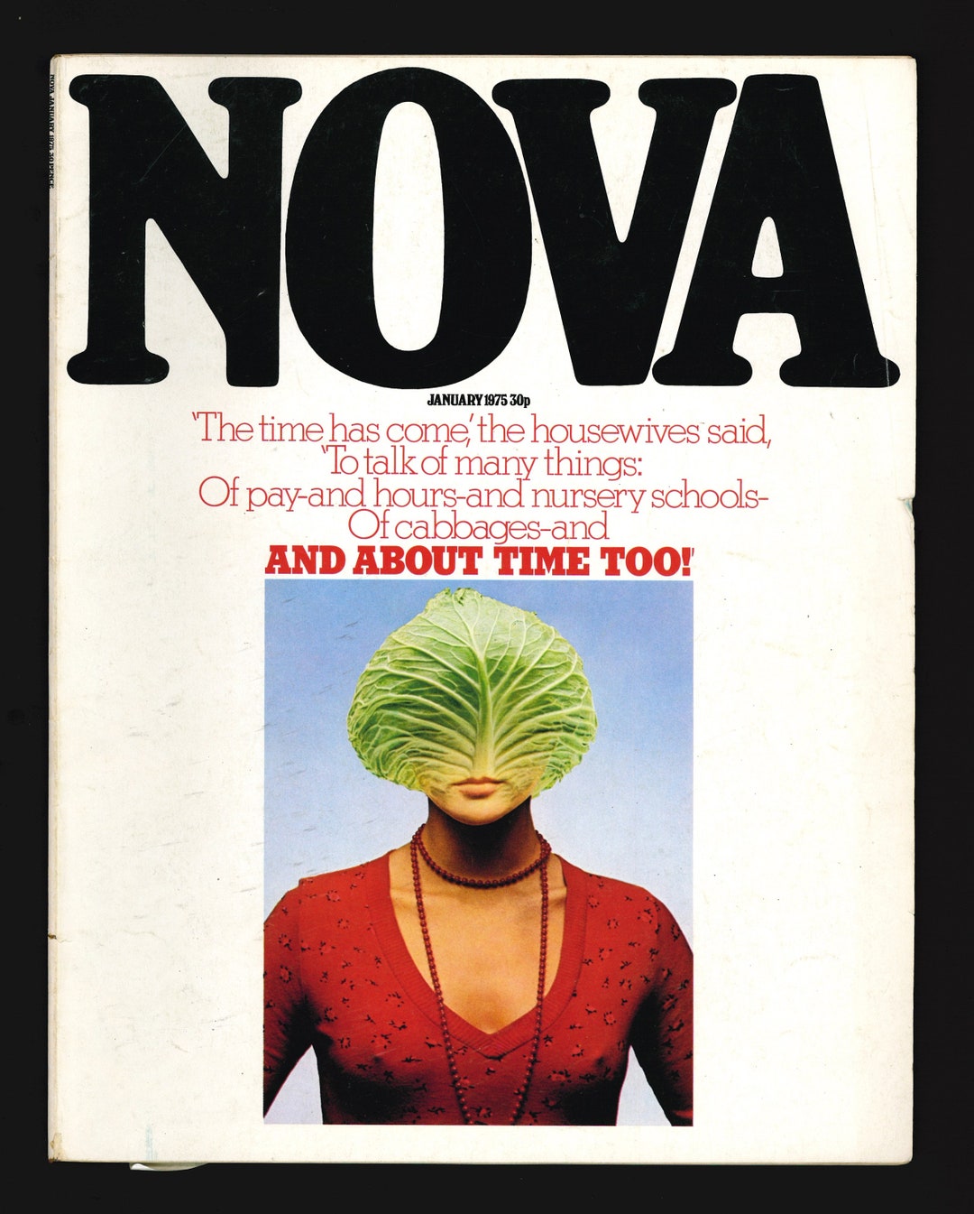 Nova Jan 1975 British Magazine A New Kind of Magazine for the New Kind ...