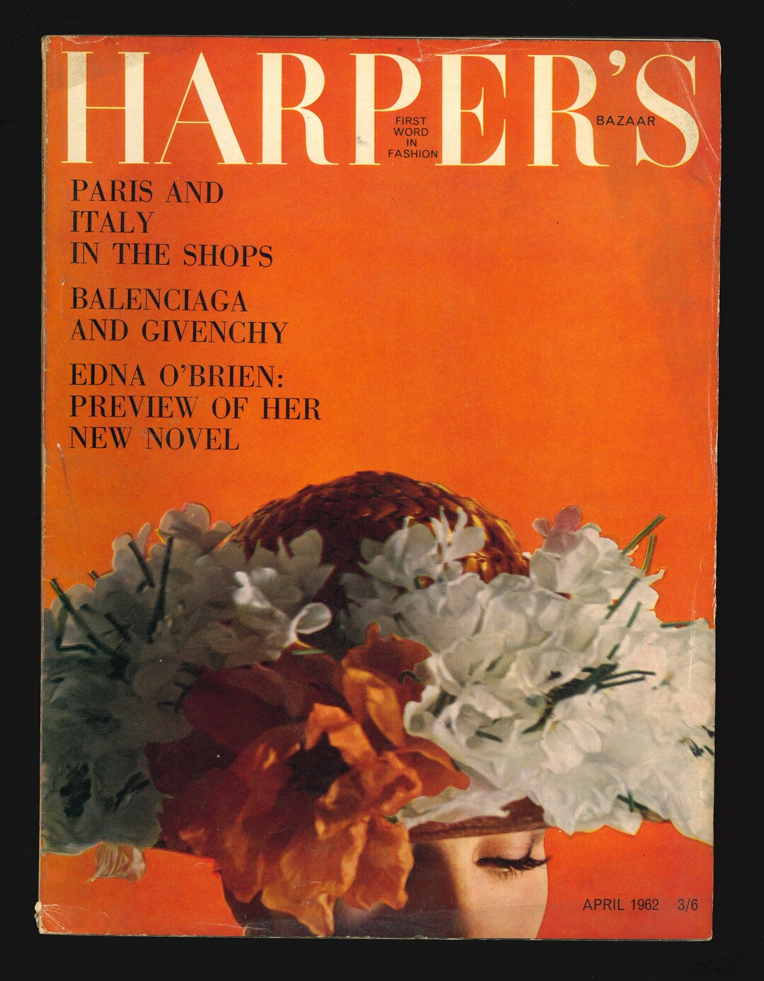 Harper's Bazaar UK April 1962 Original Vintage Fashion Magazine Edna O ...