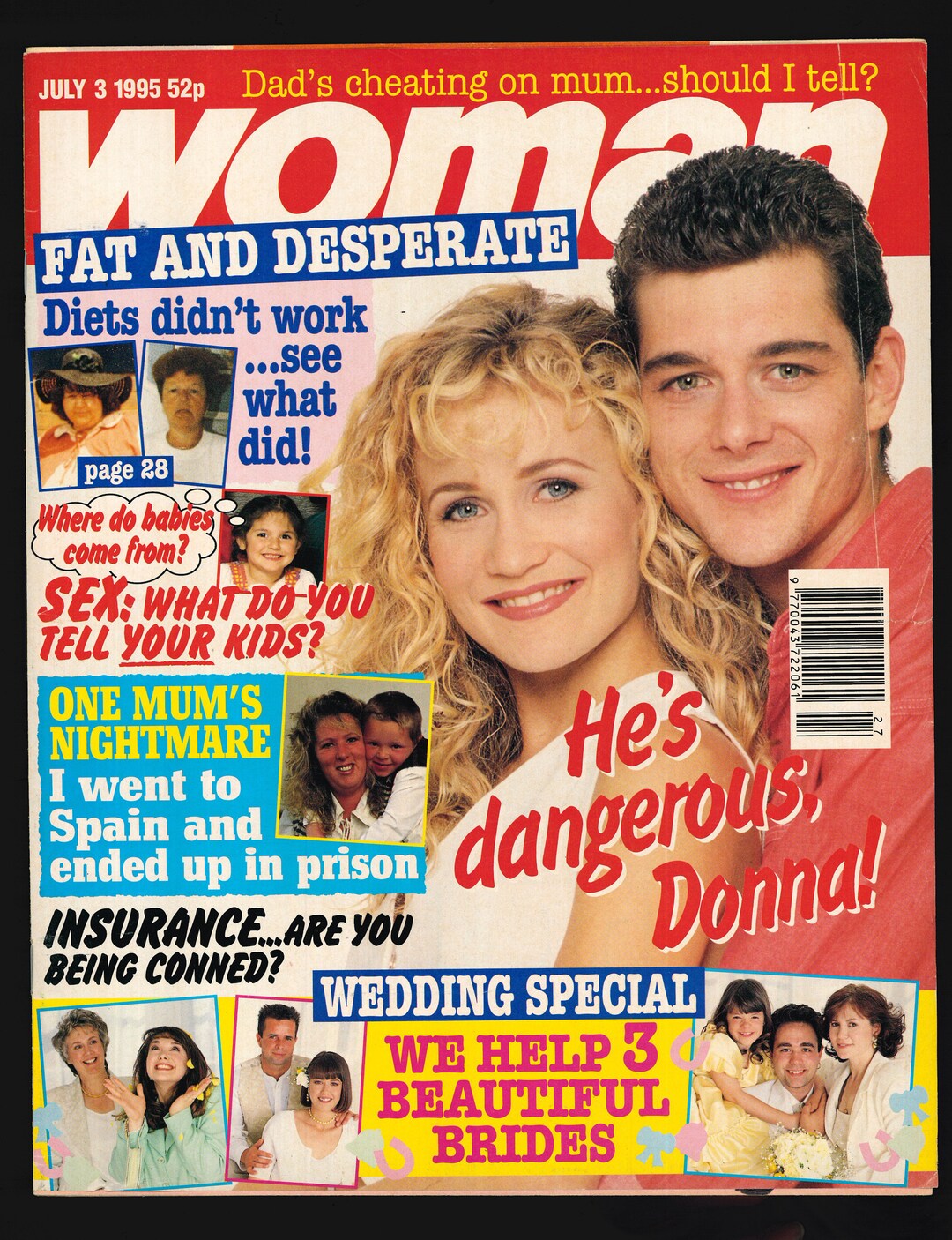 Woman July 3 1995 Vintage Magazine - Etsy