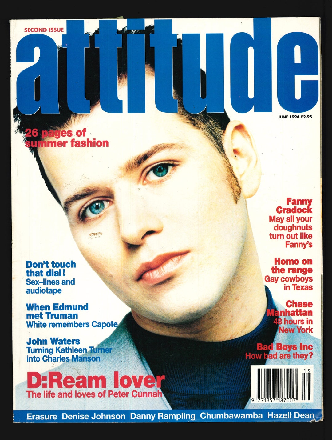 Attitude 1994 British Original Vintage Men Magazine - Etsy