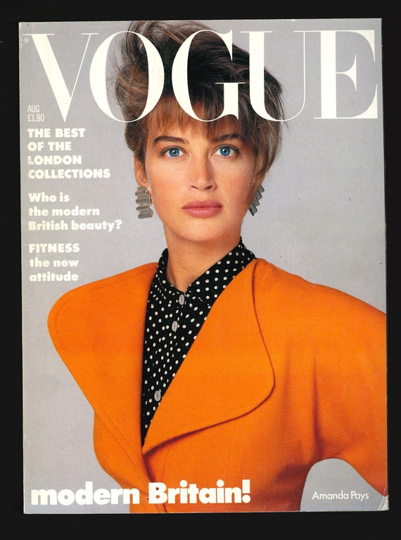 Amanda Pays Vogue Cover