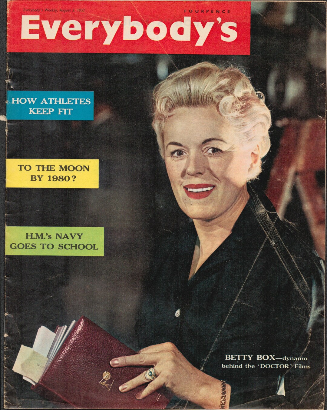 Everybody's Aug 3 1957 UK Original British Vintage Weekly Magazine Gift ...