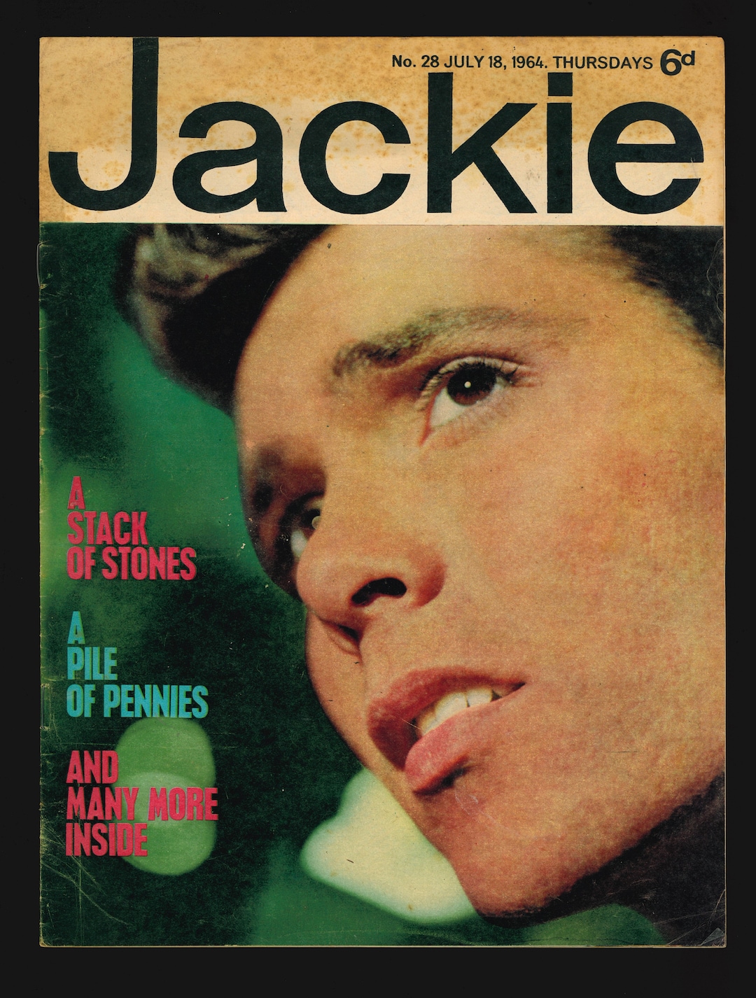 Jackie No 28 July 18 1964 Original Vintage Magazine Cover: Cliff ...