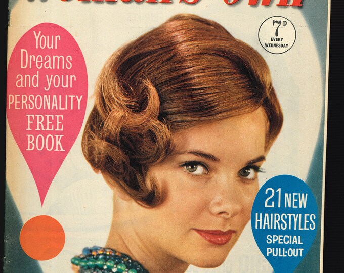 Vintage 1961 Women’s Hair Styling Magazine, the International ...