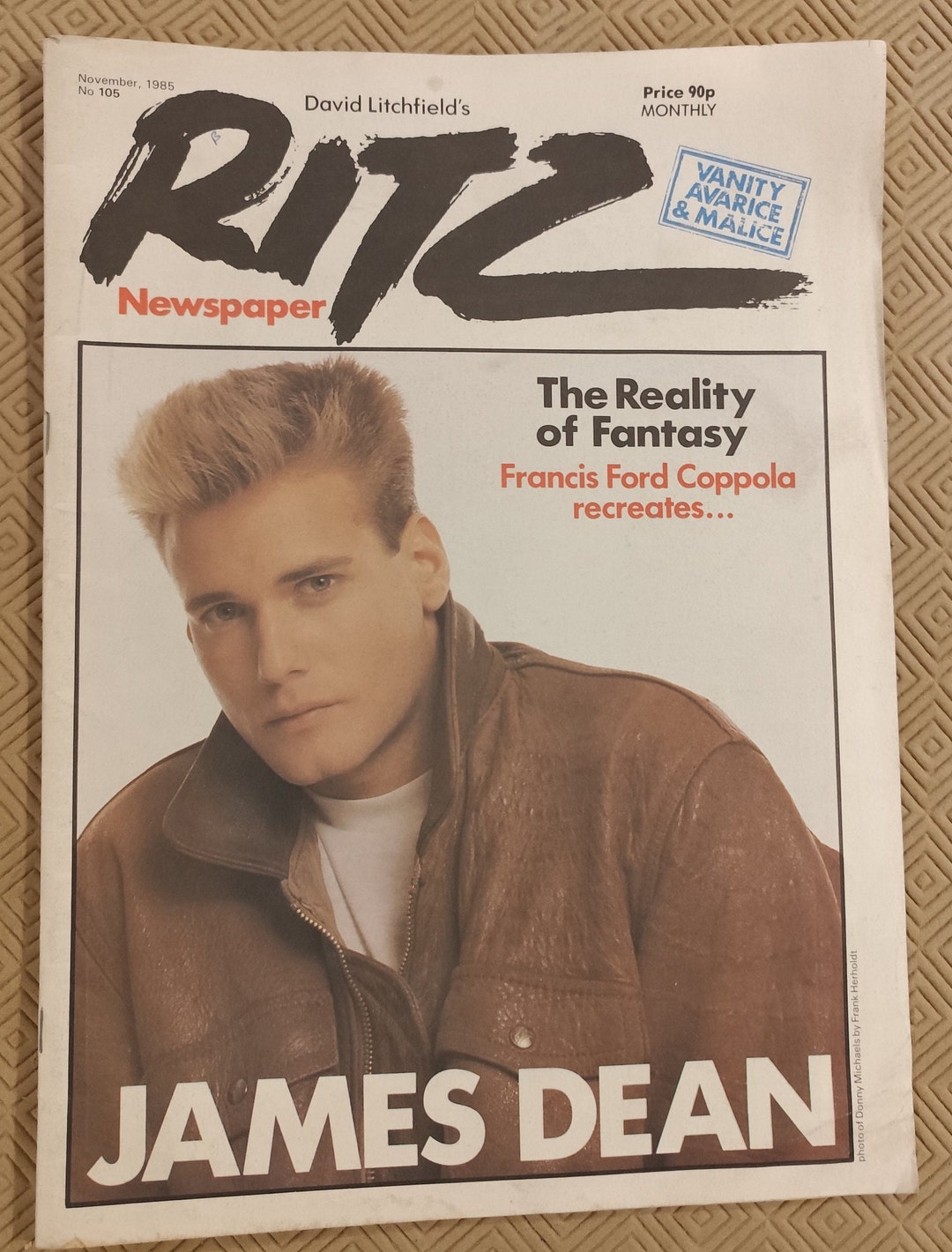 Ritz Issue No.105 1985 David Bailey and Litchfield Fashion ...