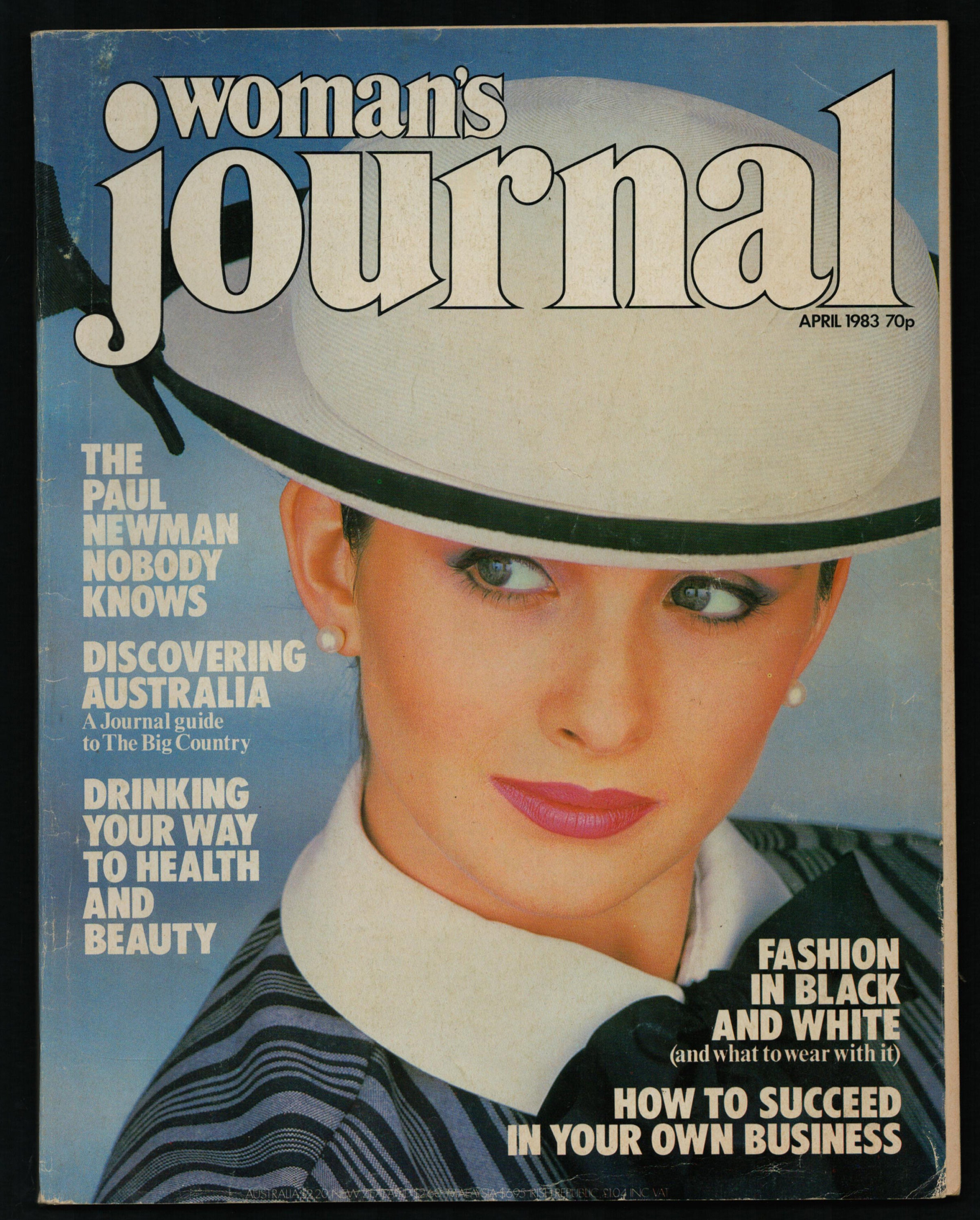 Woman's Journal Uk April 1983 British Original Vintage Fashion Magazine ...