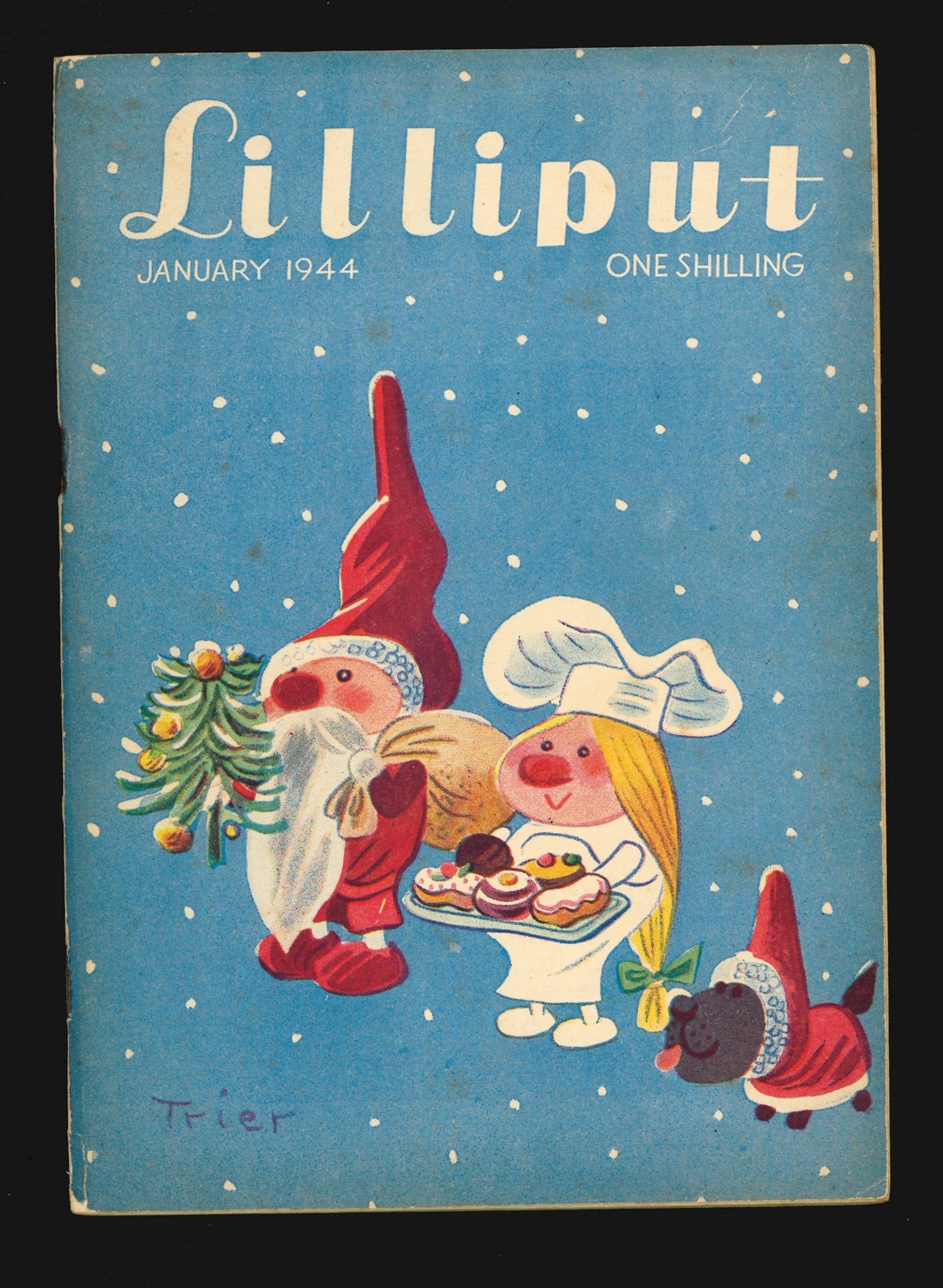 Lilliput 1944 Back Issues Vintage Original Humour Magazine 40th - Etsy