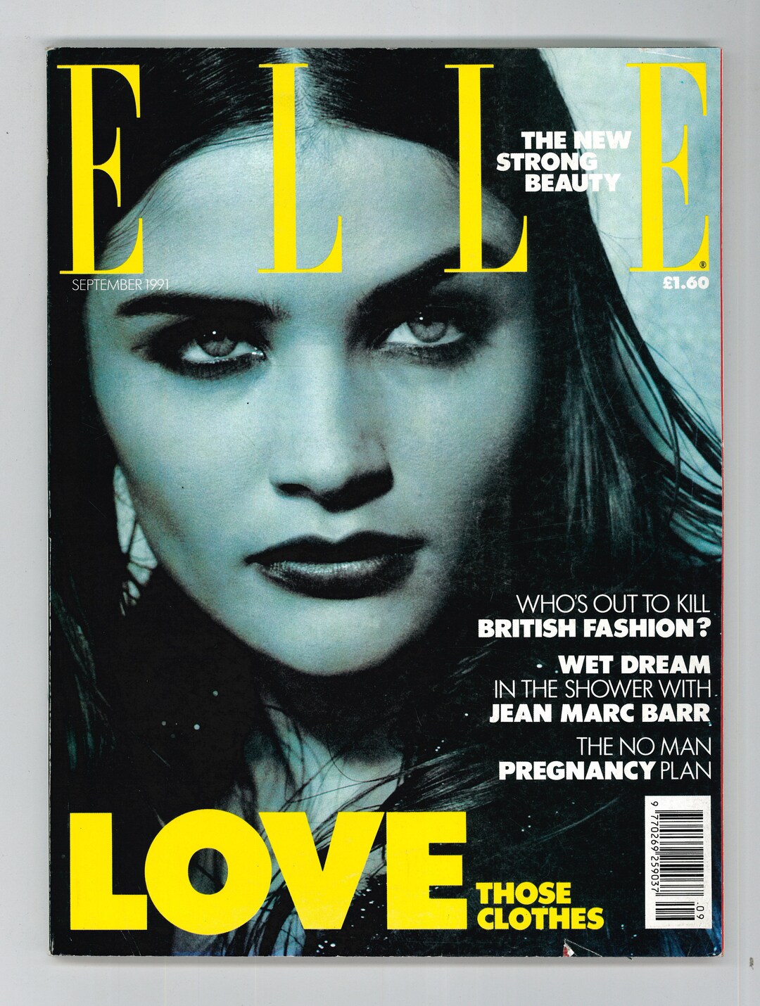 Elle UK Sept 1991 Original Vintage Fashion Magazine - Etsy