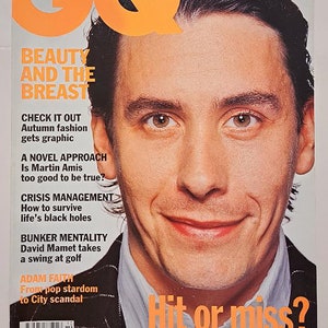 GQ UK 1991 Original Vintage Magazine - Etsy