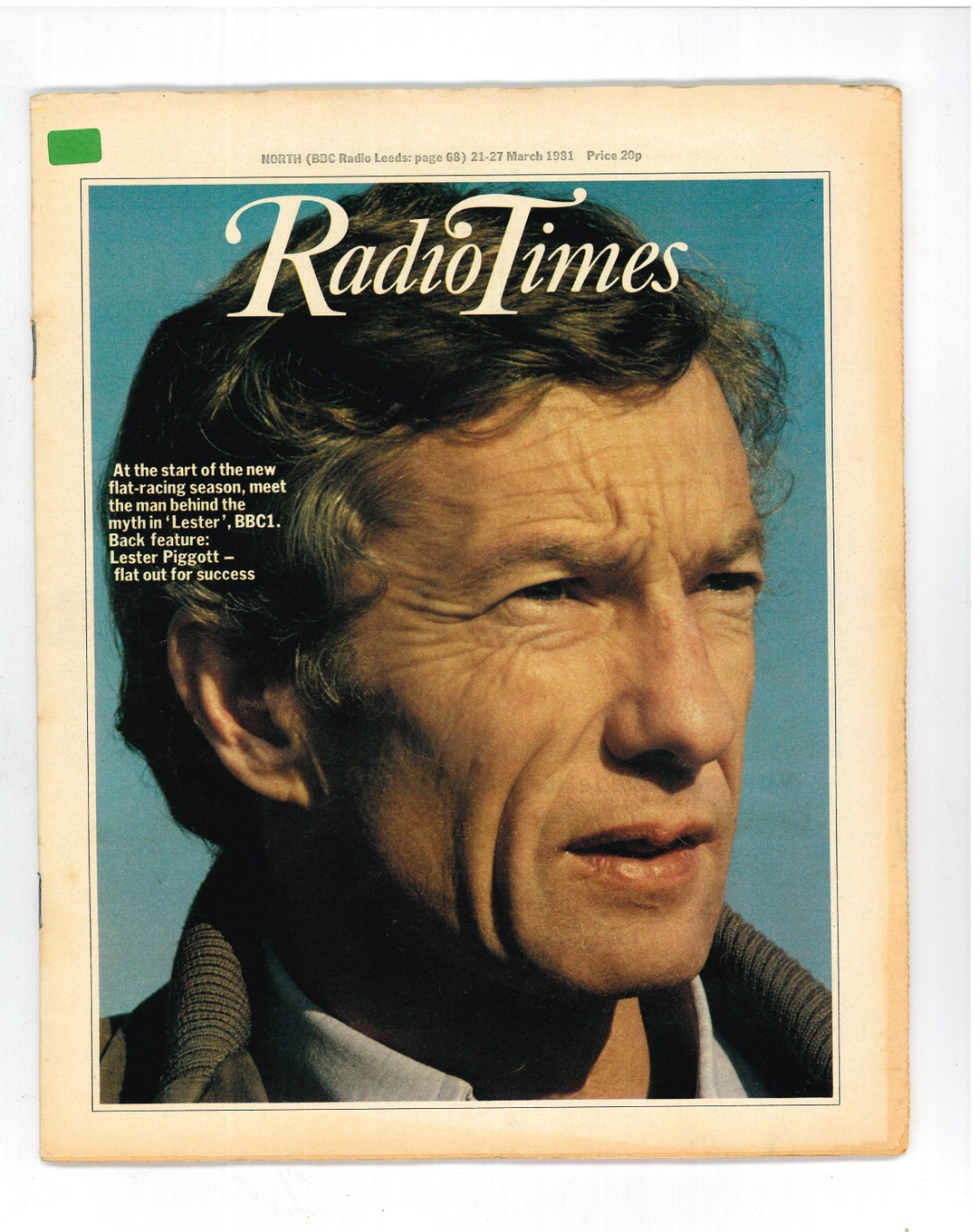 Radio Times Magazine March 21-27 1981 Lester Piggot - Etsy