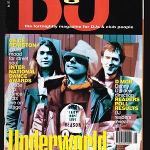 DJ Magazine Dec 1993 Jan - May 1994 Dance Music and Club 30th - Etsy