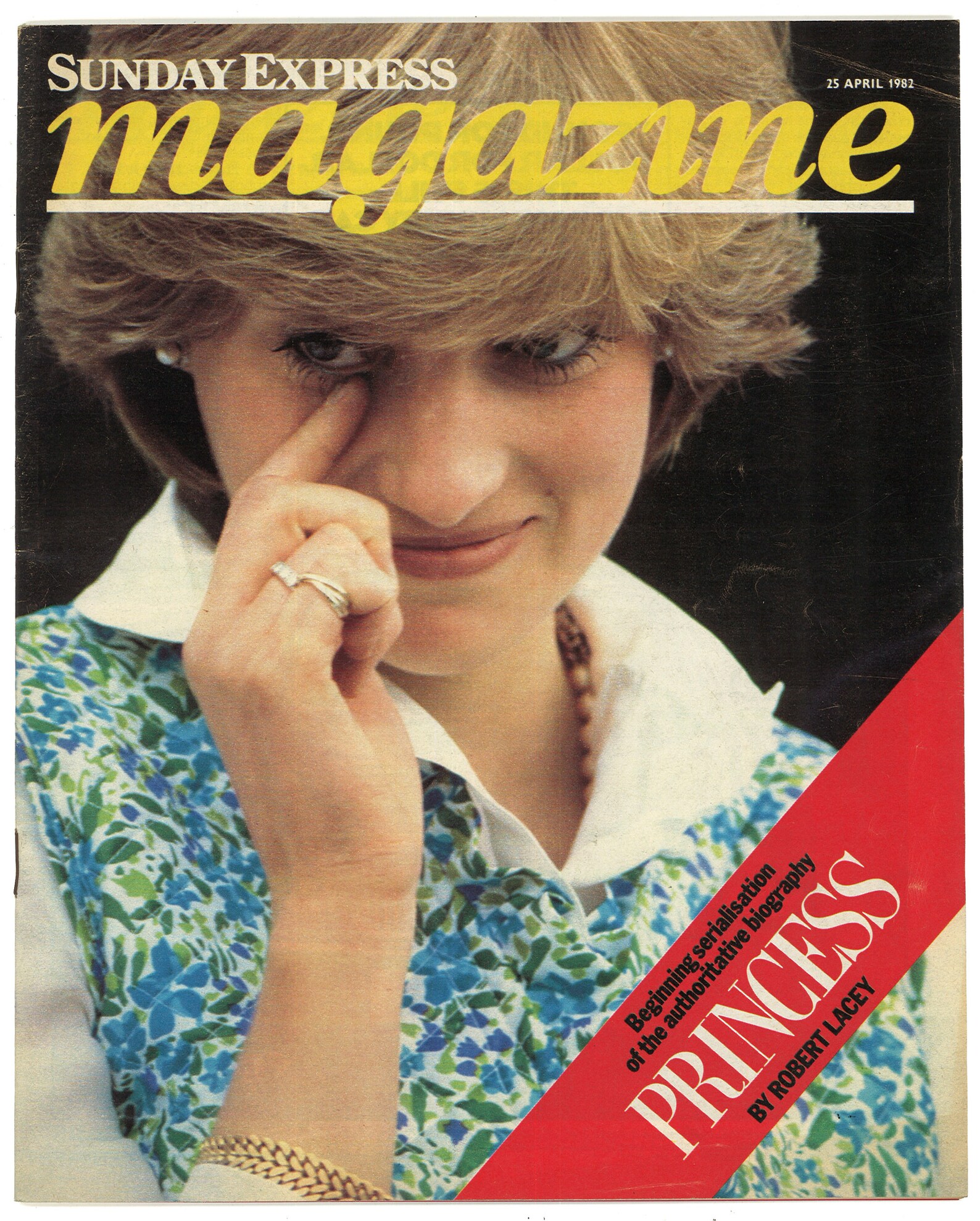 Sunday Express 25 April 1982 British Original Vintage Weekly - Etsy