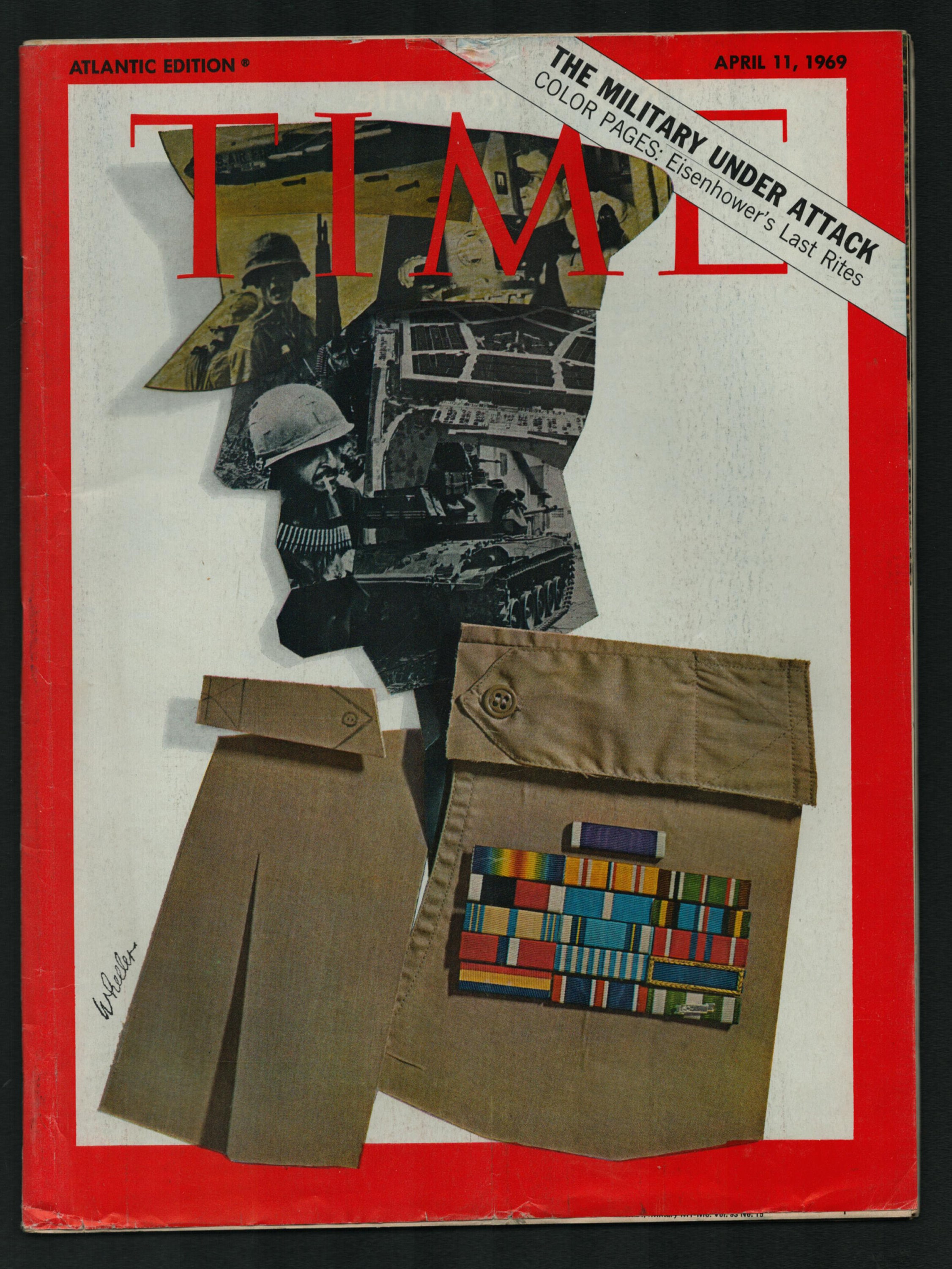 Time Magazine April 11 1969 Dwight D. Eisenhower's Last Rites - Etsy
