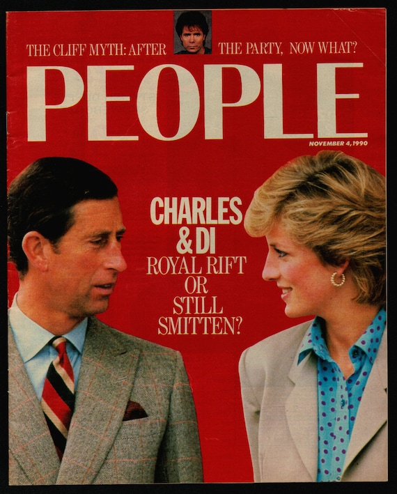 People Magazine Nov 4 1990 Princess of Wales Diana & Prince of - Etsy