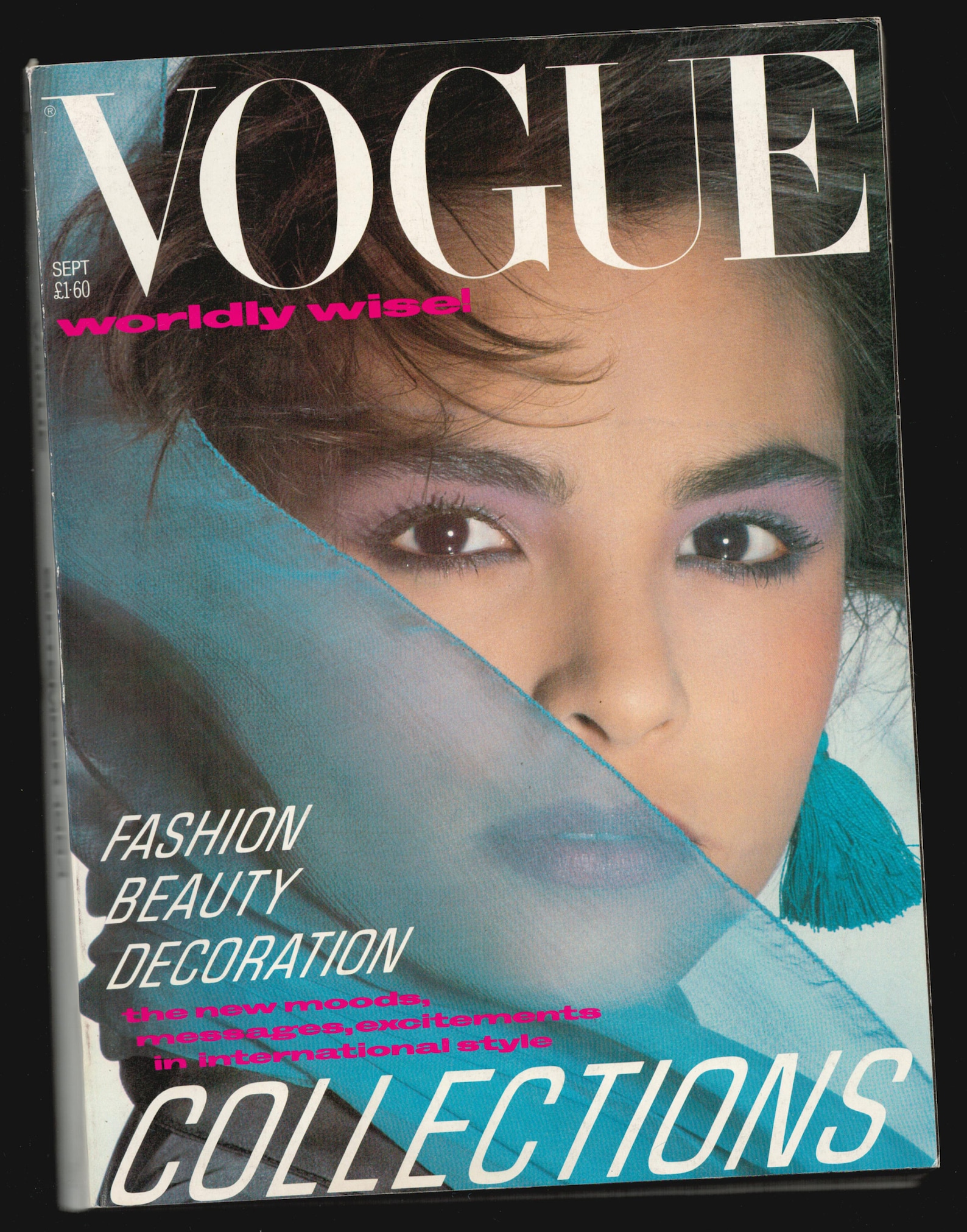 Vogue UK September 1984 Collection British Original Vintage Fashion ...