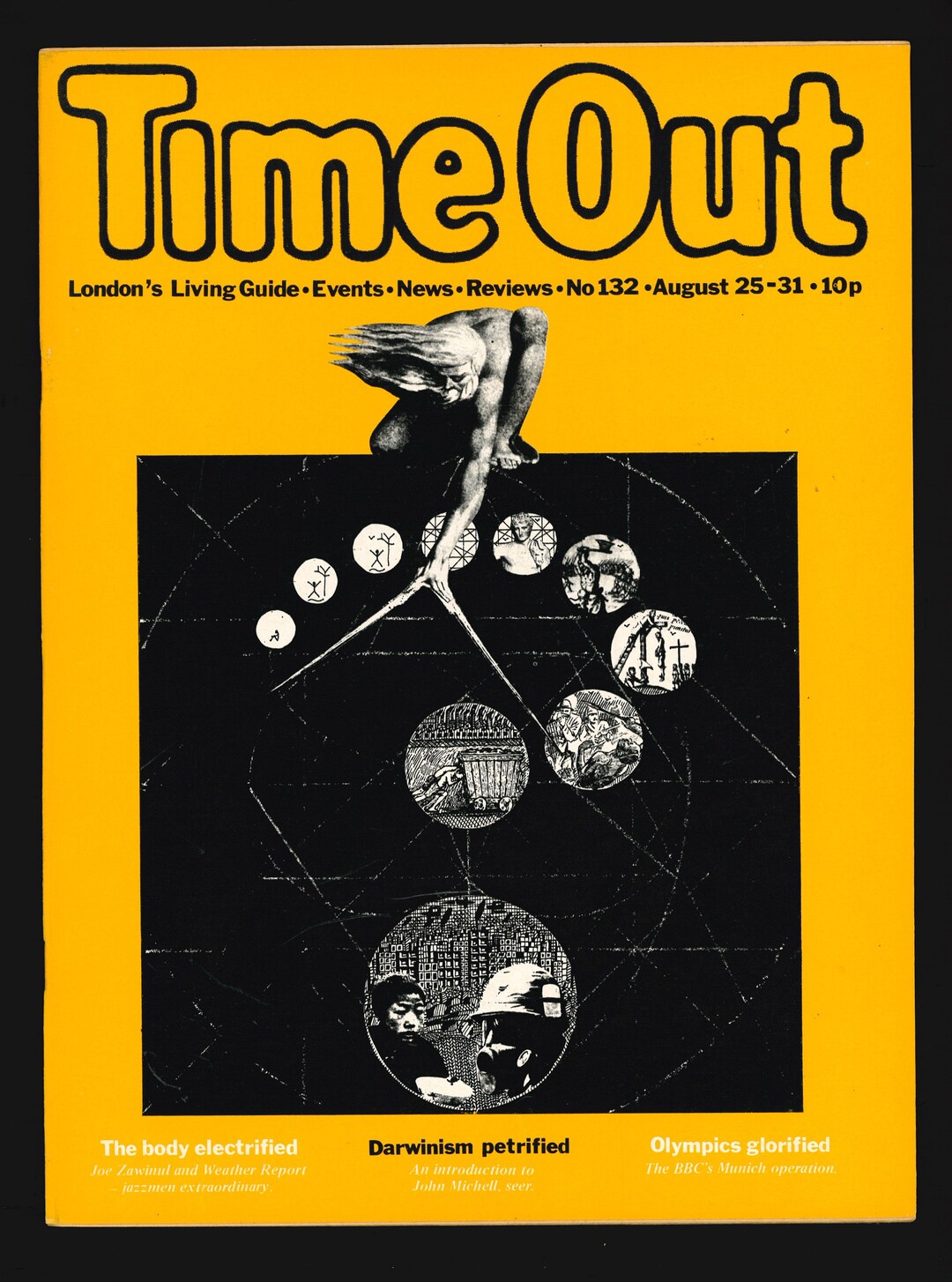 Time Out Issue #132 Aug 25-31 1972 London Original Vintage Magazine ...