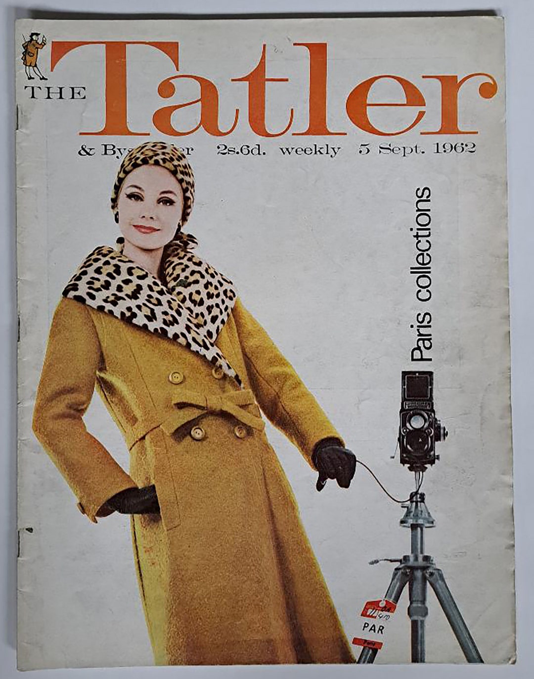 Tatler & Bystander Sept 5 1962 London Original Vintage Fashion Magazine ...