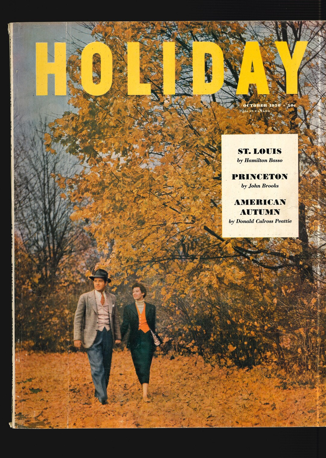 Holiday Oct 1950 US Original Vintage Magazine St. Louis Princeton ...