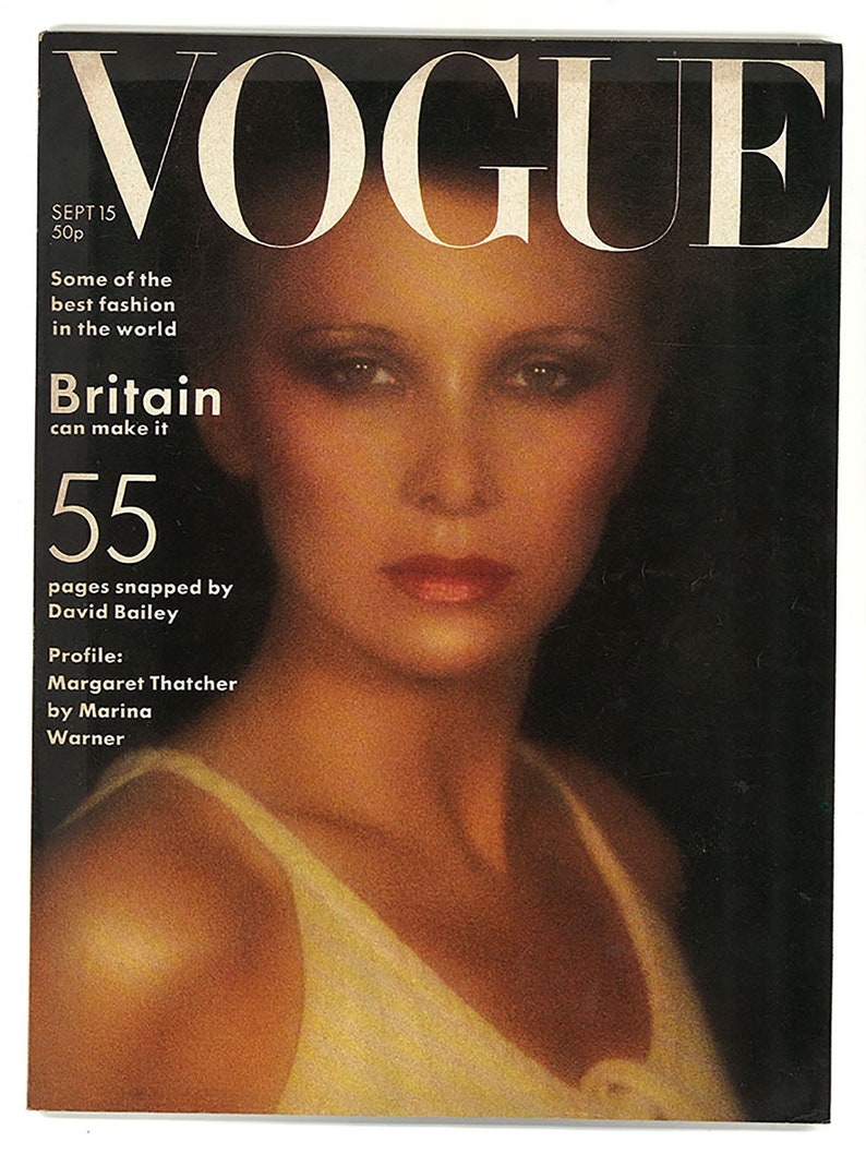 Vogue UK September 15 1975 British Original Vintage Fashion - Etsy