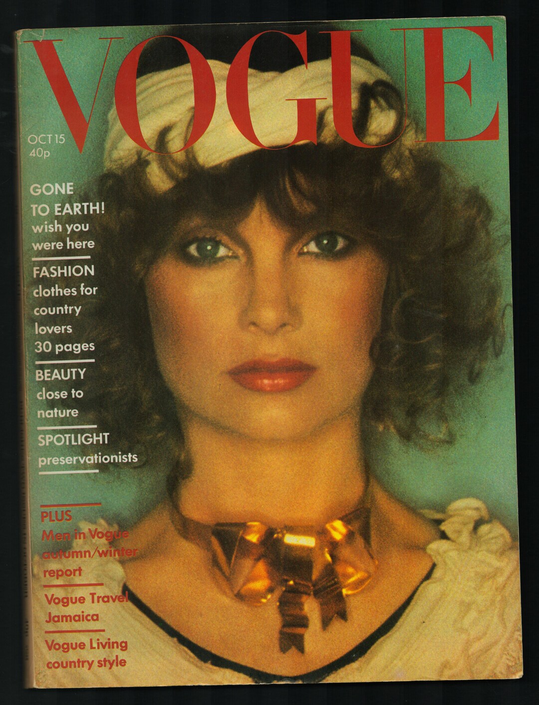 Vogue UK October 15 1974 British Original Vintage Fashion - Etsy UK