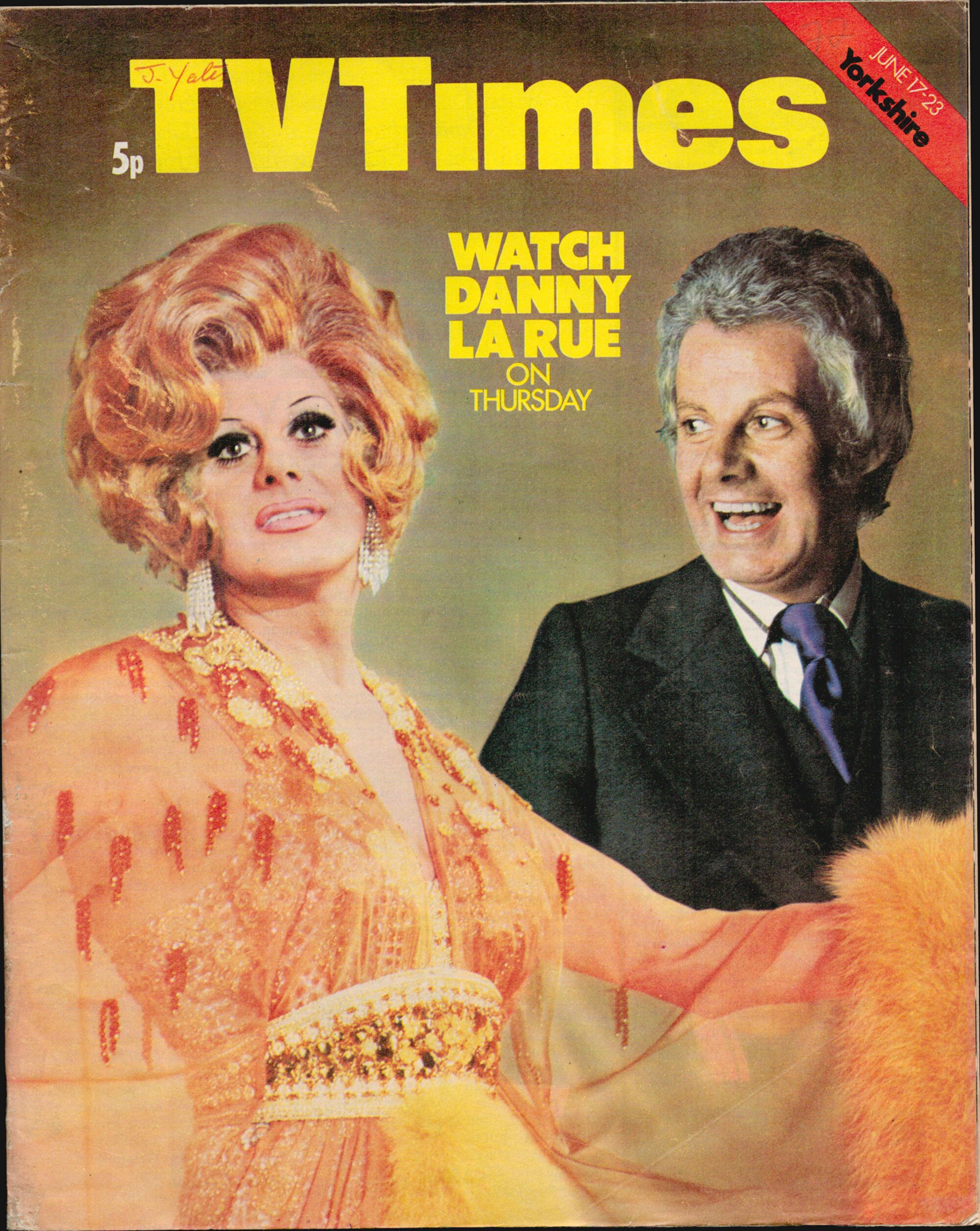 TV Times June 15 1972 Original Vintage Magazine 50th Birthday | Etsy UK