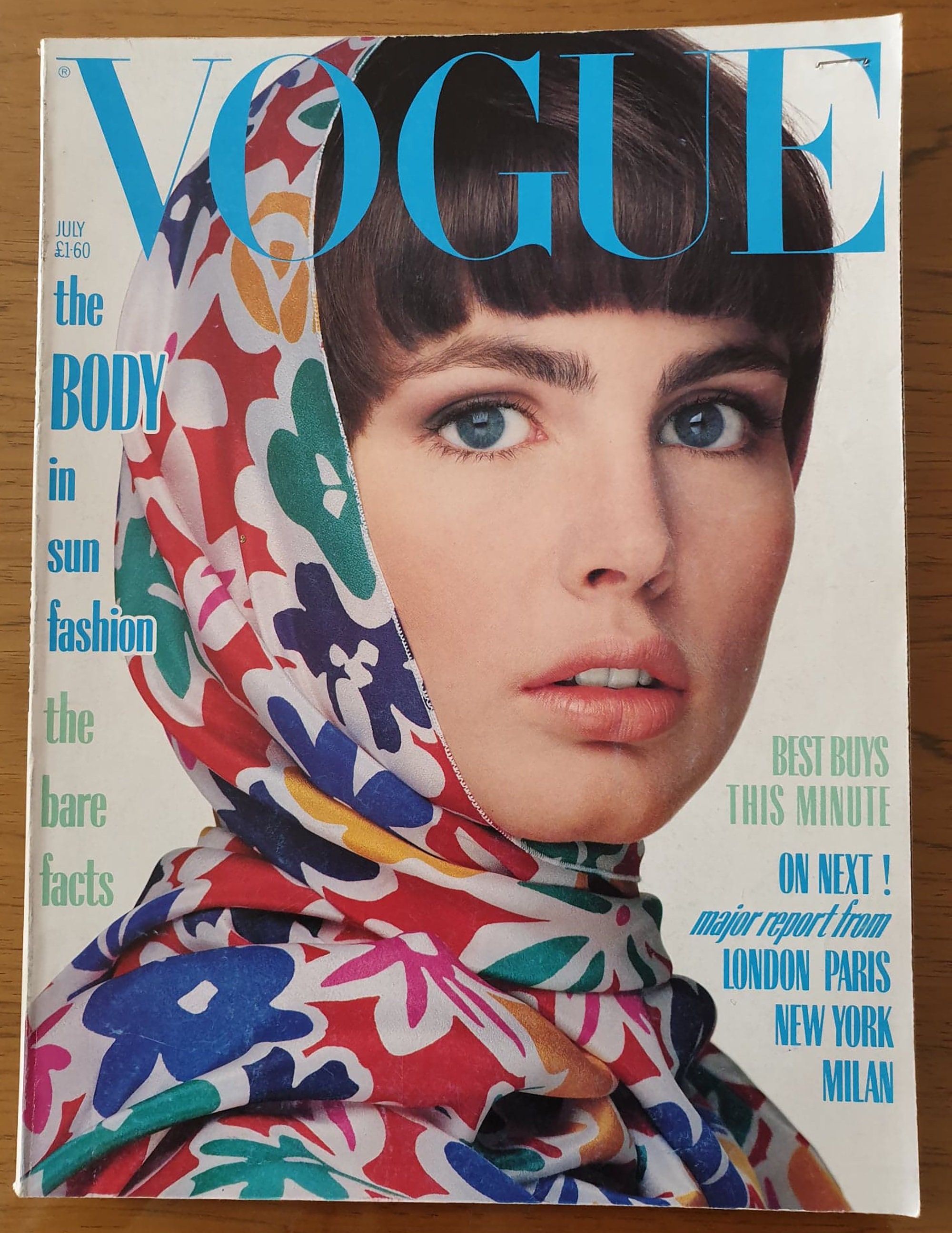 Vogue UK July 1985 British Original Vintage Fashion Magazine - Etsy