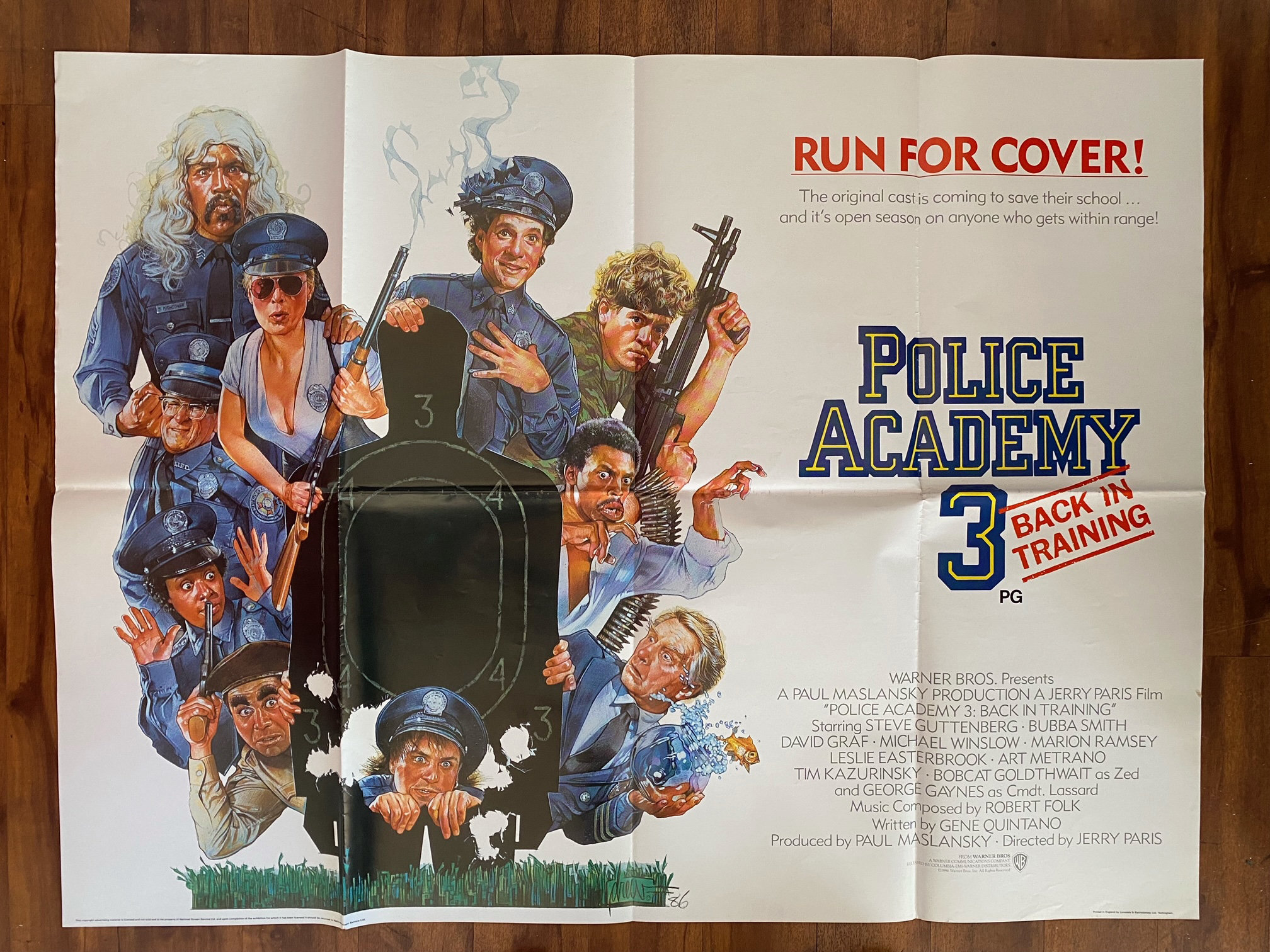Police Academy 3 Poster