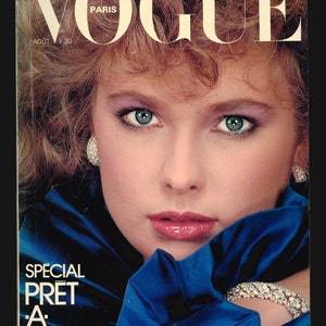 Vogue Paris No 618 Aug 1981 Nancy DEWEIR Montana Andie MACDOWELL MUGLER ...