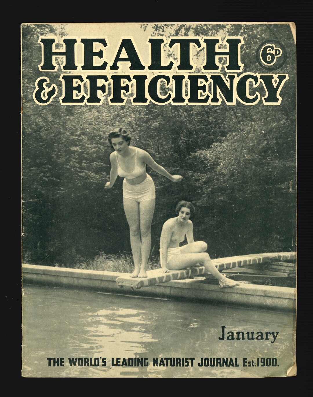 Health and Efficiency Jan 1940 Sunbathing and Health Magazine - Etsy